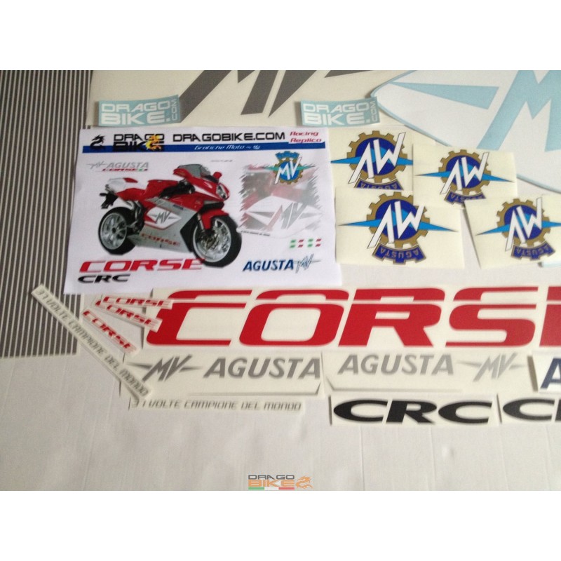 Sticker Kit Original line Mv Agusta Corse