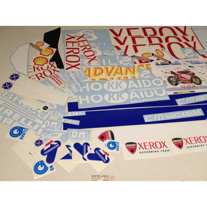 Motorbike Stickers Kit Ducati SBK XEROX 2005