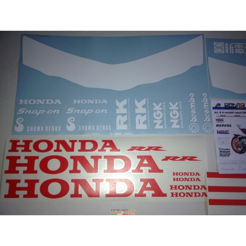Stickers Kit Race Replica Honda MotoGp Team Repsol 2007