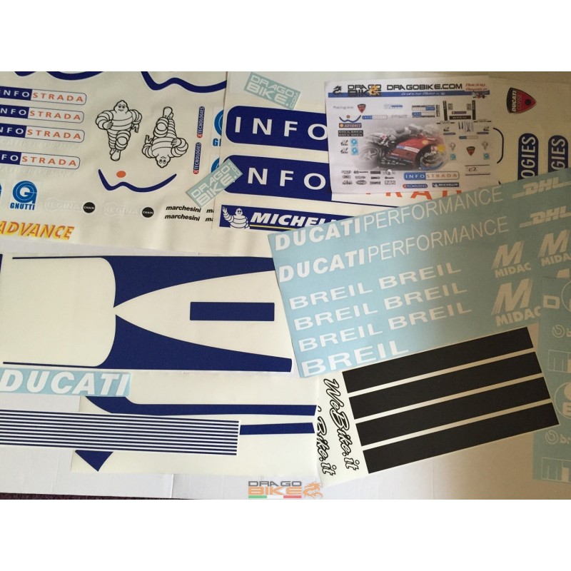 Stickers Kit Ducati 998 SBK 2002 Infostrada Wind