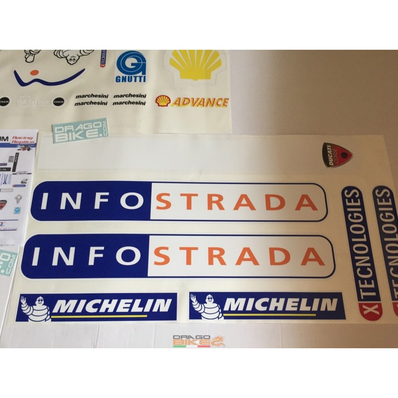 Stickers Kit Ducati 998 SBK 2002 Infostrada Wind