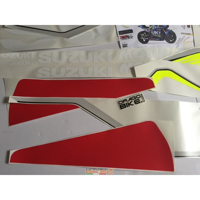 Motorbike Stickers Kit Suzuki MotoGP 2016