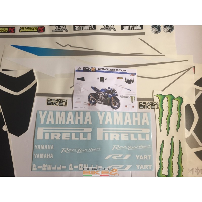 Motorbike Stickers Yamaha Endurance YART R1 2015