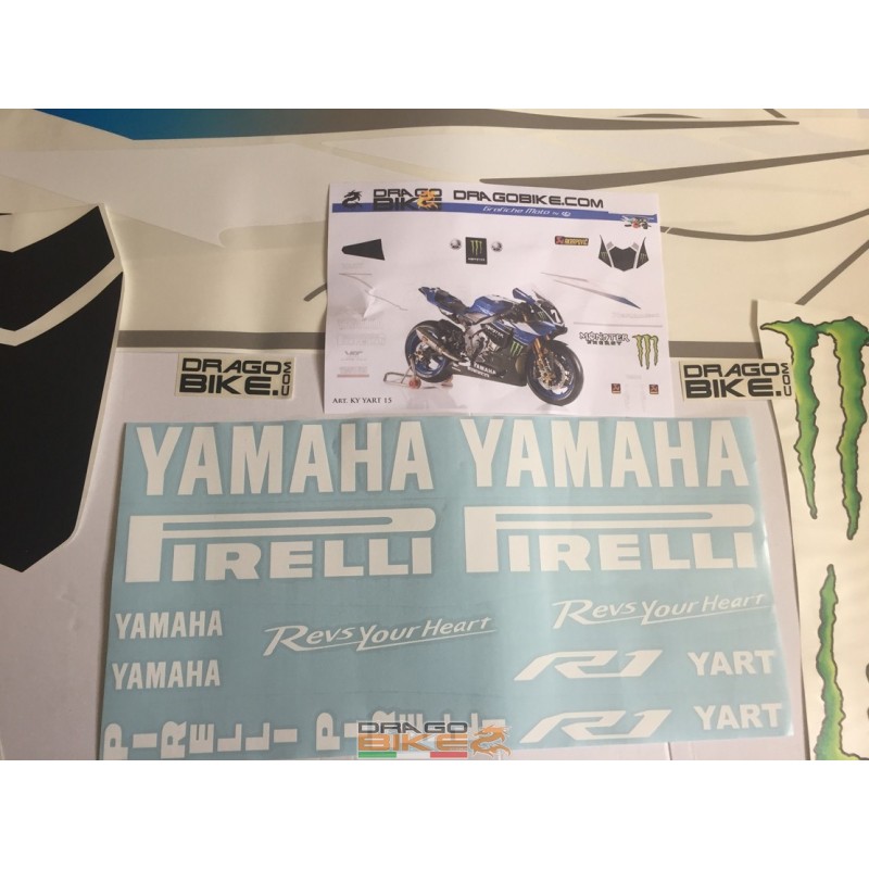 Motorbike Stickers Yamaha Endurance YART R1 2015