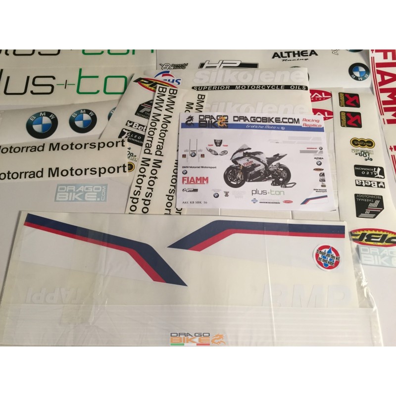 Motorbike Stickers Kit BMW Superbike Althea 2016