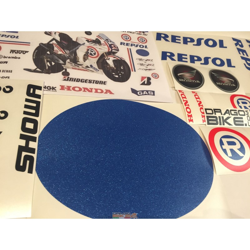 Stickers Kit Honda MotoGP Repsol VR 2008